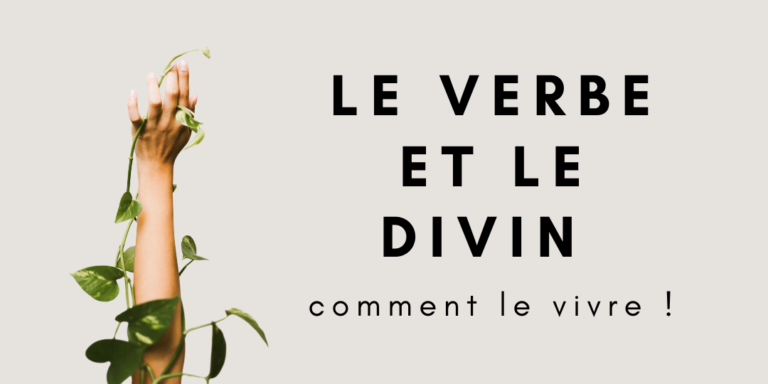 #110 Le Verbe et Le Divin, comment le vivre ! - Se Réveiller Pour Se ...