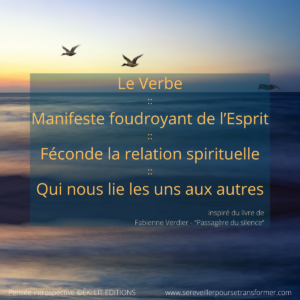 #110 - Le Verbe et Le Divin, comment le vivre ! - Se Réveiller Pour Se ...